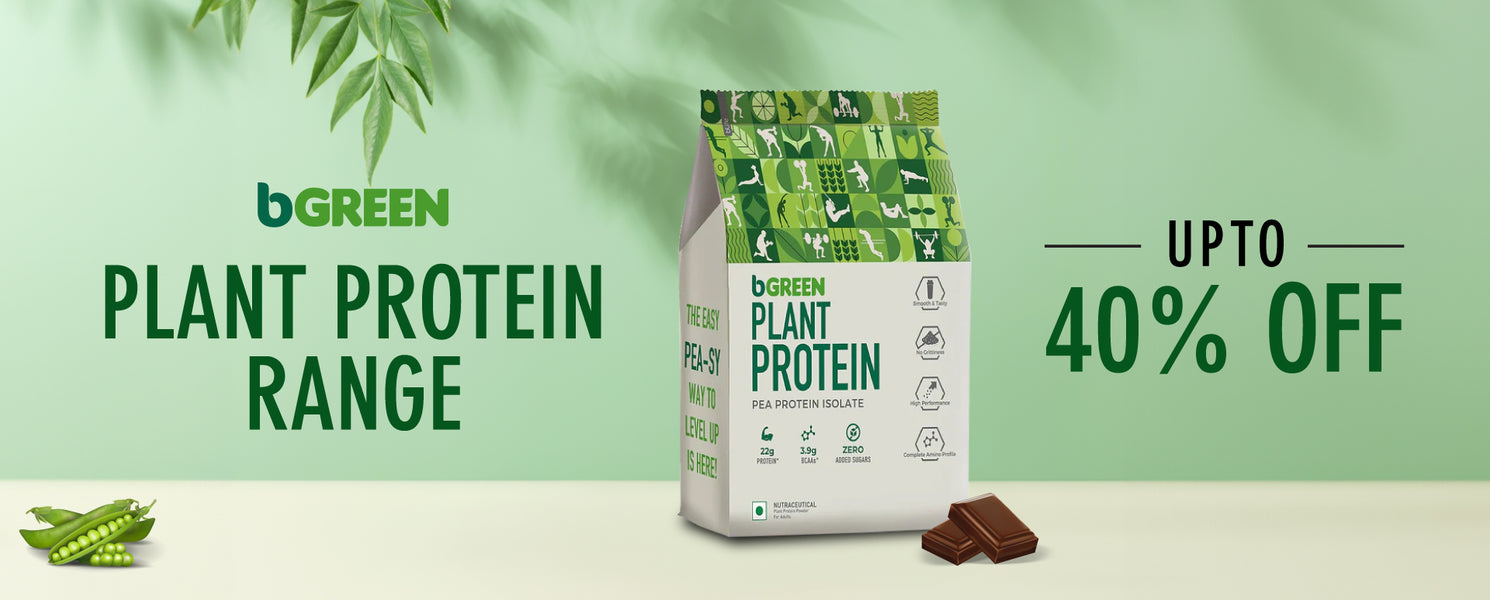 bGREEN by Healthkart | 100% Plant-Based Nutrition