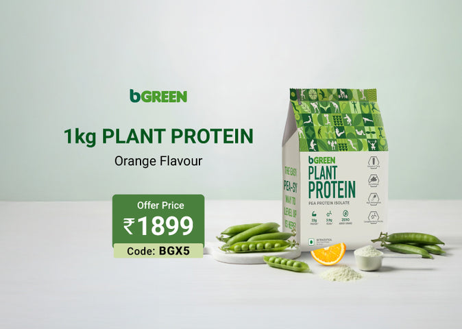 bGREEN by Healthkart | 100% Plant-Based Nutrition