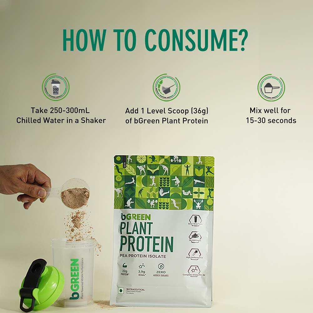 bGREEN Plant Protein (For men & women)