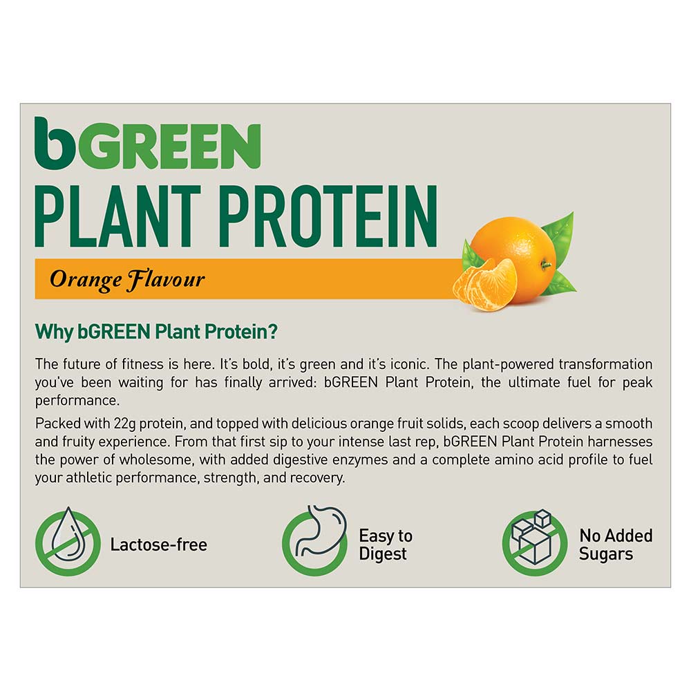 bGREEN Plant Protein (For men & women)