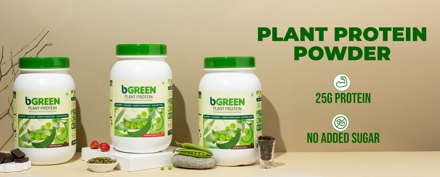 bGREEN by Healthkart | 100% Plant-Based Vegan Nutrition