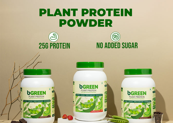 bGREEN by Healthkart | 100% Plant-Based Vegan Nutrition
