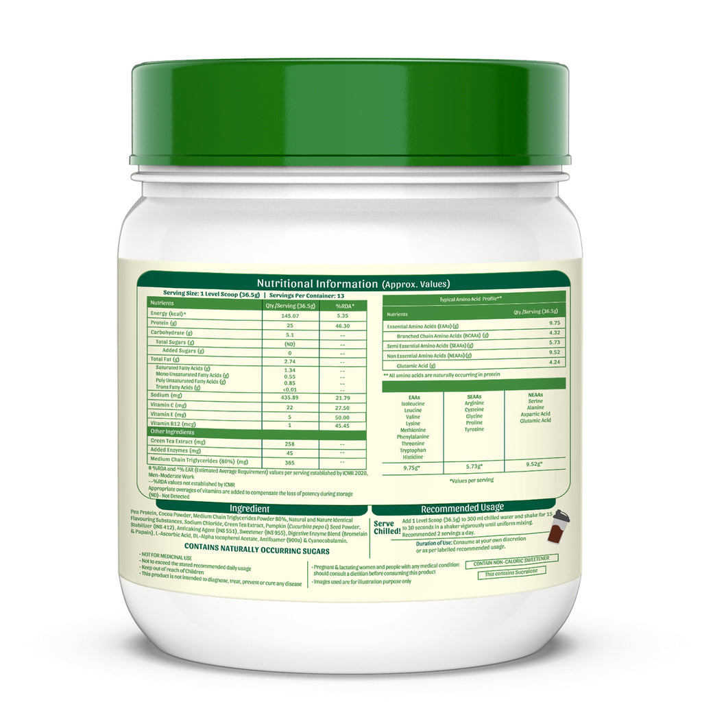 bGREEN 100% VEGAN Plant Protein (For men & women)