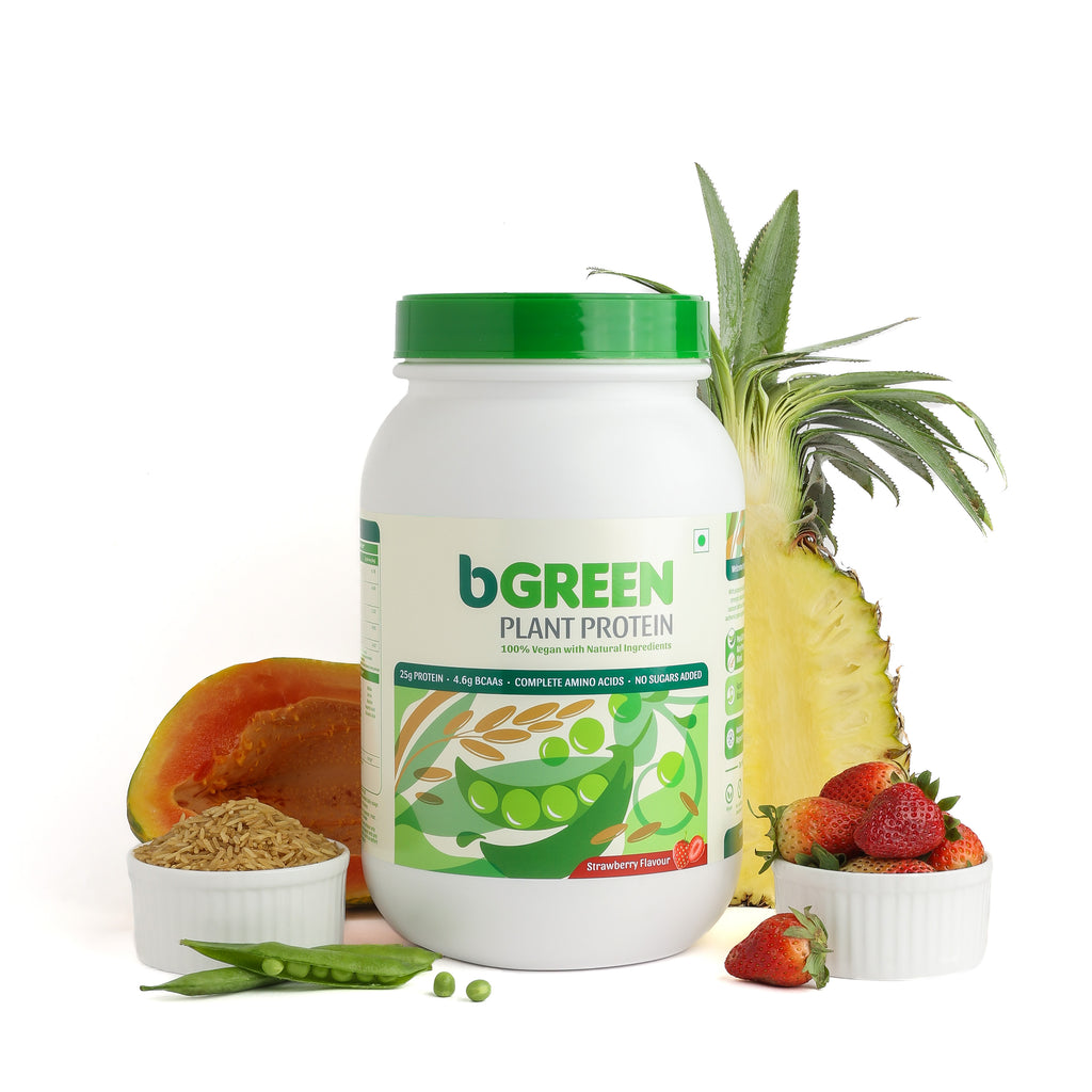 bGREEN 100% VEGAN Plant Protein (For men & women)